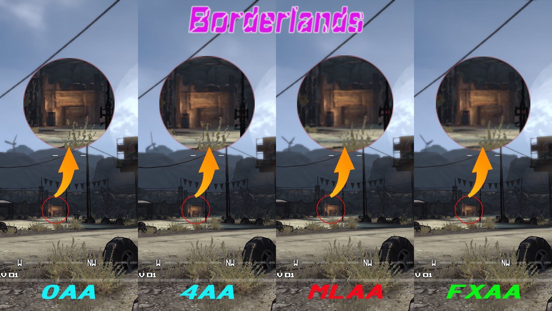 Does FXAA really beat MLAA in IQ? A little comparison… | TechPowerUp Forums